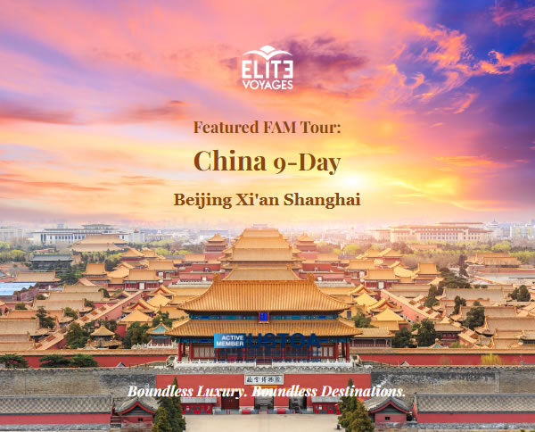 Walk Through History: Beijing, Xi’an & Shanghai FAM – Air-Inclusive