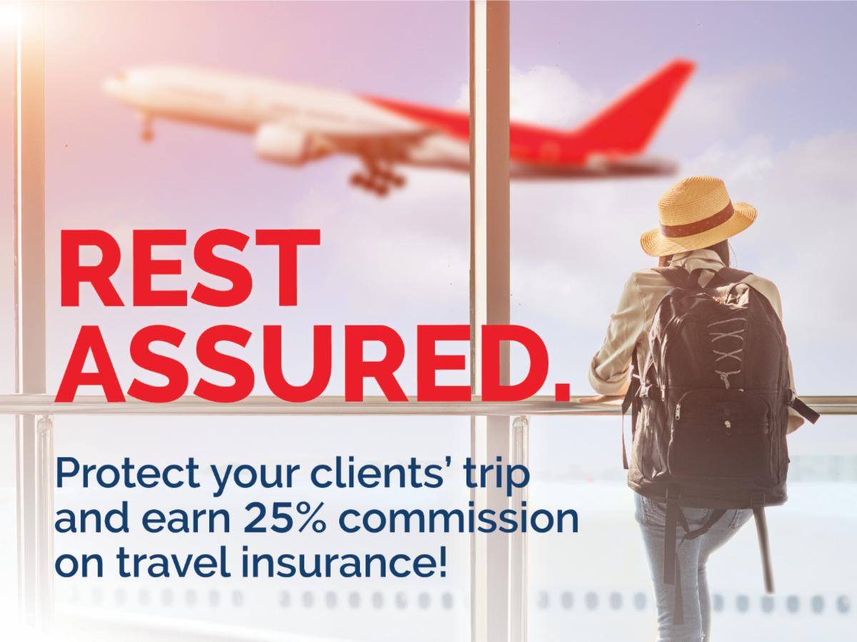 Earn 25% Commission on Insurance Today With Sky Bird Travel!